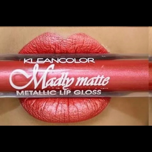 Kleancolor | Makeup | 65 Coral Madly Matte Lip Gloss | Poshmark